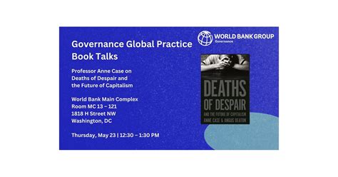 Event Professor Anne Case On Deaths Of Despair And The Future Of Capitalism