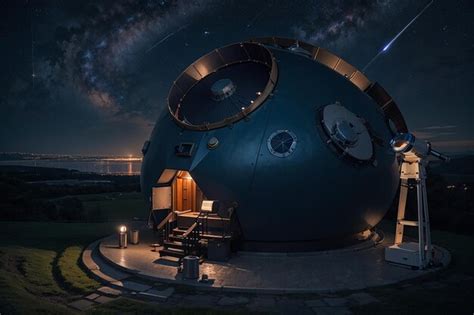 Premium Ai Image Astronomical Observatory Serenity Premium Ai Image Astronomical Observatory Serenity