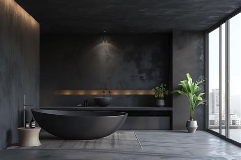 Download Ai Generated Bathroom Interior Royalty Free Stock