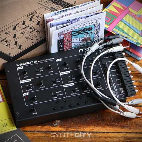 2020 Moog Werkstatt Ø1 Analog Synthesizer Kit Black Keyboards Rock N Roll Vintage Guitars
