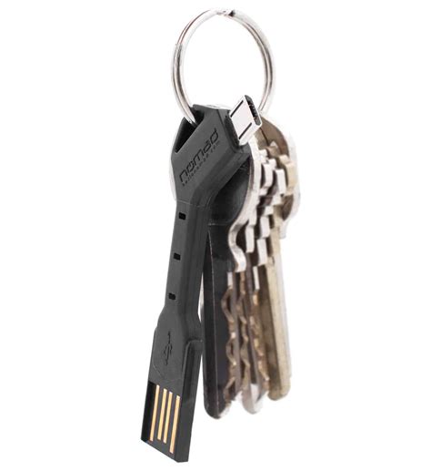 Nomad Chargekey A Key Ring Sized Usb Cable