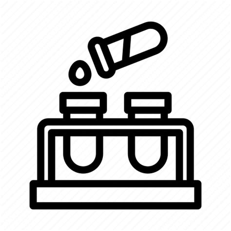 Experiment Research Laboratory Chemistry Test Icon Download On