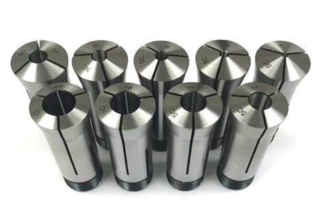9 Piece 5c 4 20 By 2mm Collet Set 3903 0012