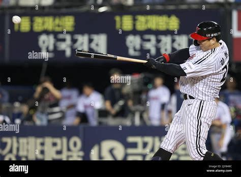 08th Sep 2022 Baseball Lg Twins Vs Ssg Landers Kim Hyu Soo Of The