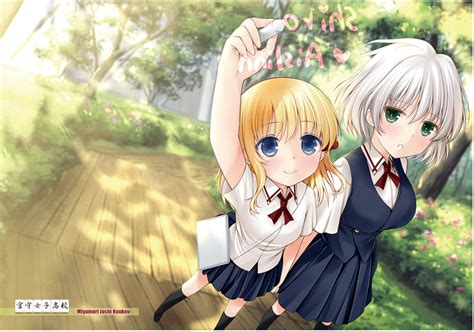Kosegawa Shiromi And Aislinn Wishart Saki Drawn By Weisuoxin Danbooru