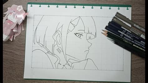 How To Draw Lucy Cyberpunk Edgerunners Draw Anime For Beginners