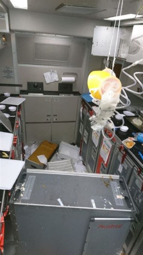 Cómo vivieron los pasajeros la fuerte turbulencia