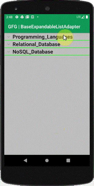 Baseexpandablelistadapter In Android With Example Software