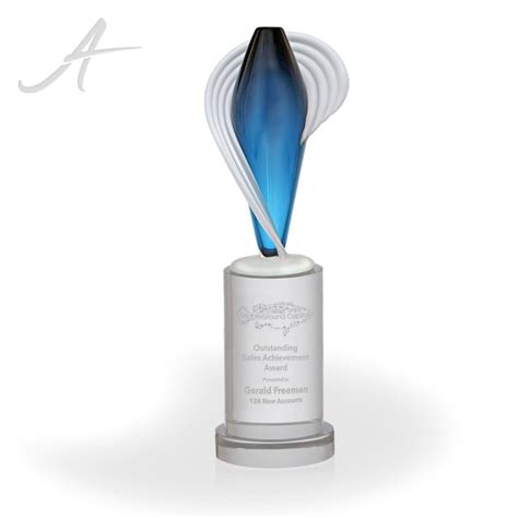 Art Glass Awards Free Personalized Engravings Awarding You