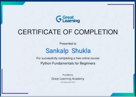 Greatlearning Sankalp Shukla