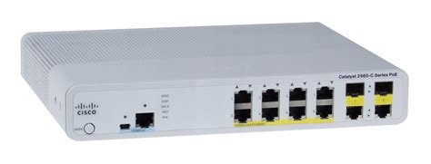 Switch Cisco WS C2960C 8PC L 8x 100Mb 2x 1Gb RJ 45 SFP PoE DO KAMER CCTV Sklep Opinie Cena