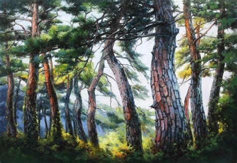 도전한국인운동본부 최고기록 소나무 그림 대작 소유자 김순영 화가를 만나보니 네이버 블로그