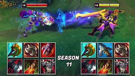 Illaoi Vs Aatrox S11 Full Build Fights And Best Moments Youtube