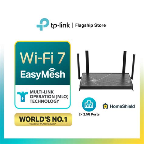 Wi Fi 7 Tp Link Wi Fi 7 93gbps Tril Band Wide Coverage Easymesh Mlo