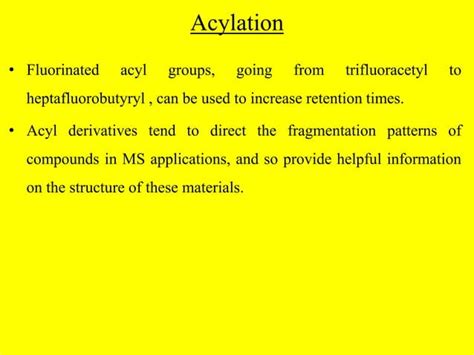 Derivatization In Gas Chromatography Gc Highperformance Liquid
