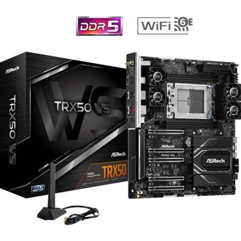 Asrock Trx50ws Wifi Amd Ryzen Threadripper Socket Str5 E0 Atx Desktop