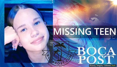 Missing Teen 15 Year Old Girl Missing From Deerfield Beach Boca Post