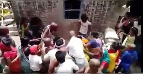 Due To Land Dispute The Bullies Beat The Woman She Was Beaten To