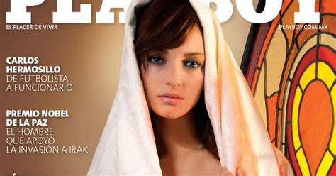 Album Famosas María Florencia Onori en la revista Playboy México Diciembre