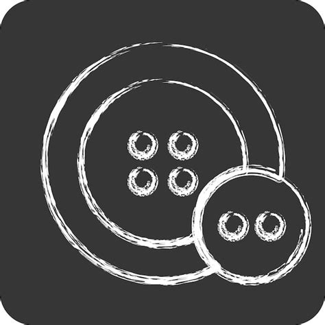 Premium Vector Icon Buttons Suitable For Education Symbol Chalk Style Simple Design Editable