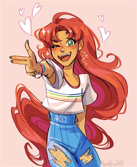 Starfire Fanart By Ven Rteentitans