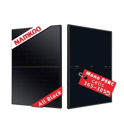 Solar Panel 400w Monocrystalline Black 365w 370w 380w 385w
