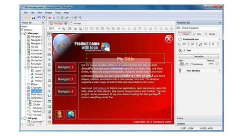 cd menu creator solofer
