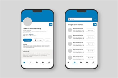 Linkedin Mobile Page Images Free Download On Freepik