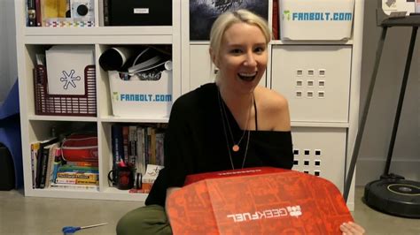 Geek Girl Review Geek Fuel Box August 2017 THEA