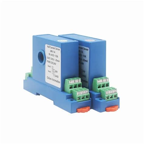 Hall Sensor Ac Current Transformer 50a 100a With 4 20ma 0 5v Output Ac Current Transmitter And