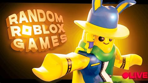 Random Roblox Games Roblox Live YouTube