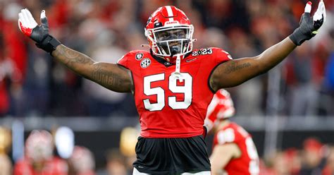 Georgia Ol Broderick Jones To Enter 2023 Nfl Draft On3