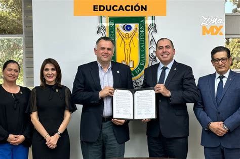 Firman convenio de colaboración Coparmex y UABC a favor de la educación