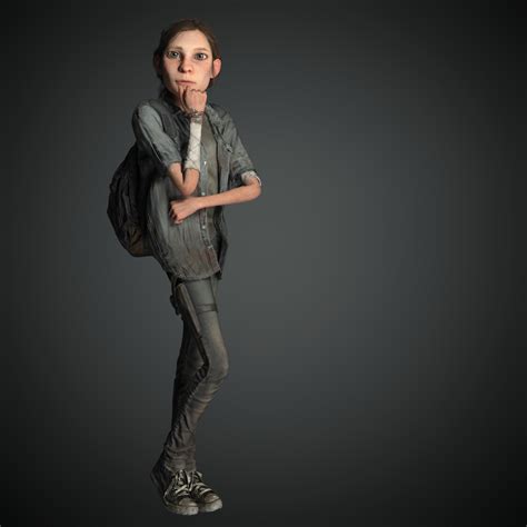The Last Of Us Part 2 Ellie Model Retoff
