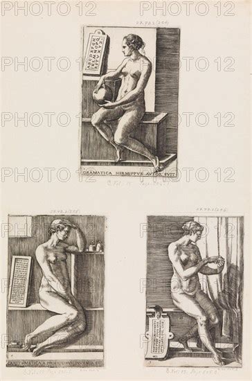 Arithmetic From The Seven Liberal Arts Plate 4 1544 Grammar