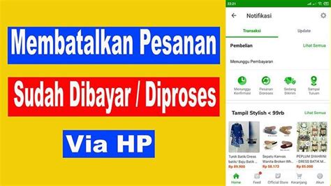 Cara Dan Syarat Membatalkan Pesanan Tokopedia Cek Refund Barang Dari Fitur Gratis Ongkir