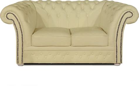Chesterfield Bank Winfield Basic Leer Zits Vanille Tot