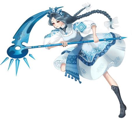 Oc Snezhnaya Genshin Impact Art Anime Artwork