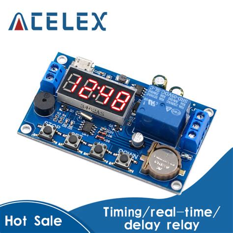 Yingke Dc 5v Real Time Timing Delay Timer Relay Module Switch Control