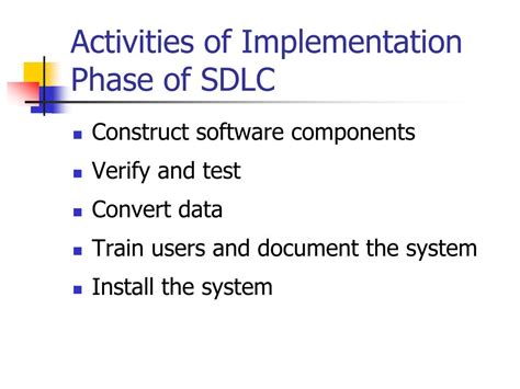 ppt systems development lifecycle sdlc powerpoint presentation