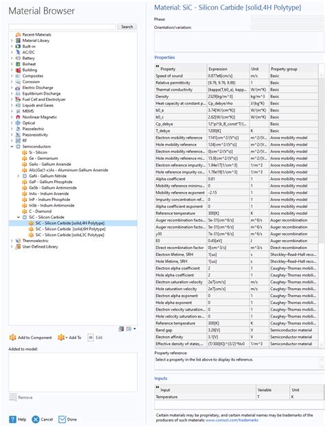 Semiconductor Module Updates Comsol® 63 Release Highlights