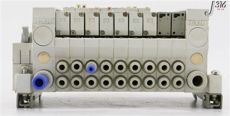 32262 Smc 9 Slot Manifold Terminal Valve Vv5011 P 0003usl J316gallery
