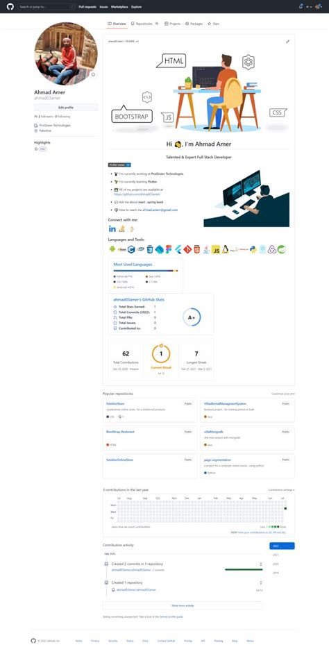 Ahmad Amer On Linkedin Github