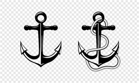 Premium Vector Vector Hand Drawn Anchor Icon Set Isolated Design