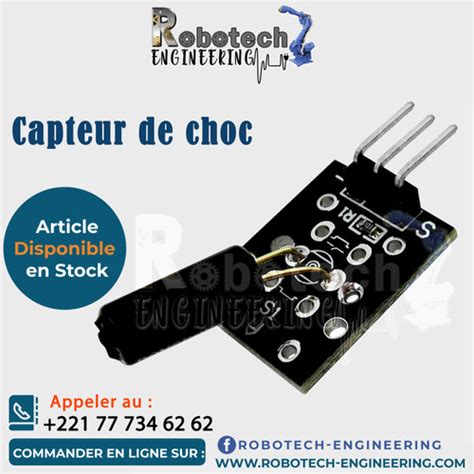 Capteur De Choc Robotech Engineering
