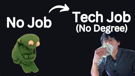 How To Get A Tech Job With No Degree And No Experience Youtube