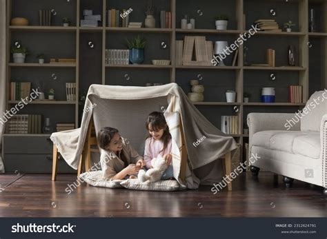 Blanket Fort In Living Room
