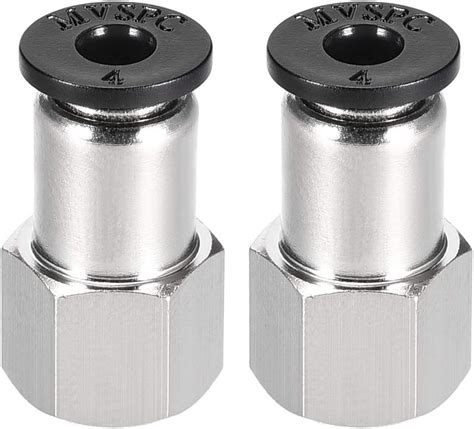 Amazon Uxcell Push To Connect Tube Fitting Adapter 6mm Tube OD X