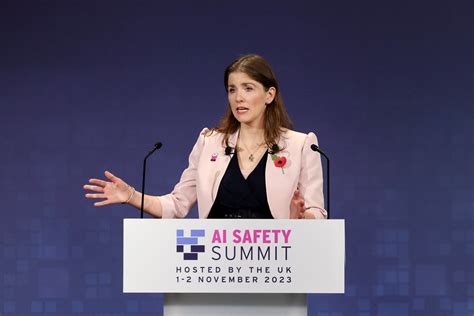 At The Uks Ai Safety Summit A Uk Minister Releases The Bletchley Declaration Policy Paper And