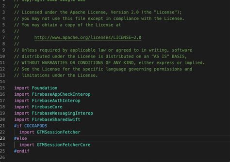 Cloud Functions Cloud Firestore Xcode No Such Module